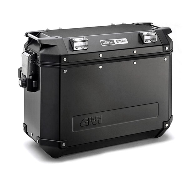 GIVI ΒΑΛΙΤΣΑ ΑΛΟΥΜΙΝΙΟΥ ΜΑΥΡΗ OBK37B TREKKER OUTBACK Πλαϊνές Βαλίτσες ...