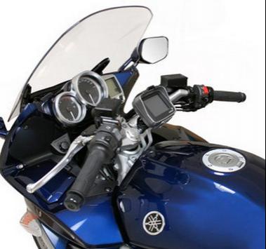 ΒΑΣΗ GPS ΓΙΑ YAMAHA FJR 1300 06 SW-MOTECH Βάσεις Στήριξης moto